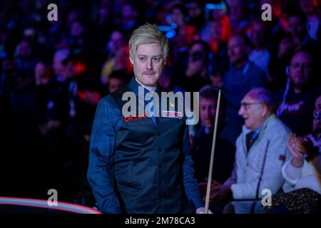 Shaun Murphy during the round one match between Shaun Murphy and Wu ...