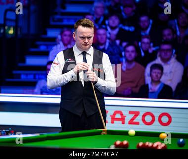 Shaun Murphy during the round one match between Shaun Murphy and Wu ...