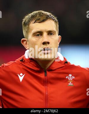 Ben Carter of Wales during the 2022 Autumn Nations Series, rugby union ...