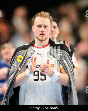 Luca Witzke (Deutschland, #07) GER, Deutschland vs. Brasilien, Handball ...