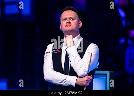Shaun Murphy during the round one match between Shaun Murphy and Wu ...