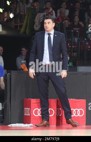 Munich, Germany. 08th Jan, 2023. Basketball: Bundesliga, FC Bayern ...