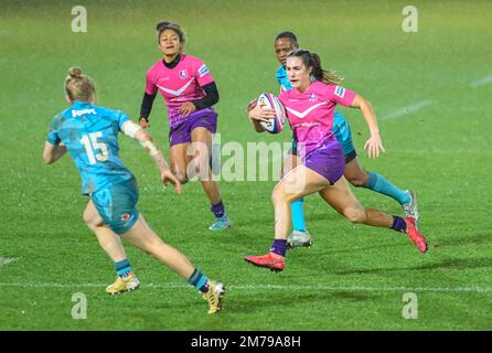 NORTHAMPTON, ENGLAND : Bo Westcombe-Evans Loughborough Lightning is ...