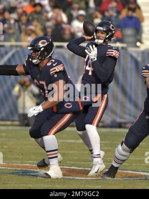 Chicago, United States. 08th Jan, 2023. Chicago Bears quarterback Tim ...