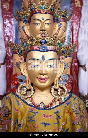 Bodhisattva of Compassion, Sankar Monastery or Gompa, Leh, Ladakh ...