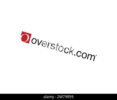 Overstock. com, Logo, White background Stock Photo - Alamy