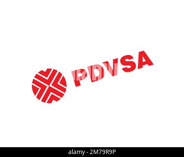 PDVSA, Logo, White background Stock Photo - Alamy
