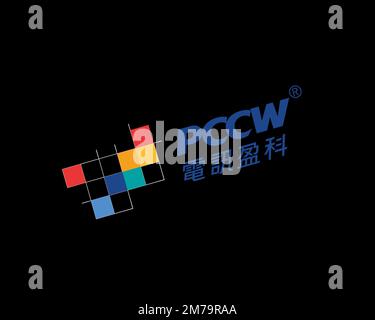 PCCW, Logo, Black background Stock Photo - Alamy