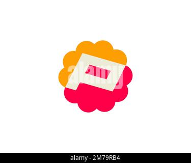 Panic Inc. rotated logo, white background Stock Photo - Alamy