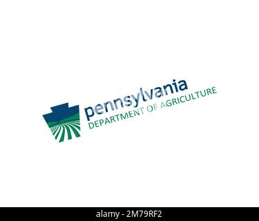 Pennsylvania Department of Agriculture, rotated logo, white background ...