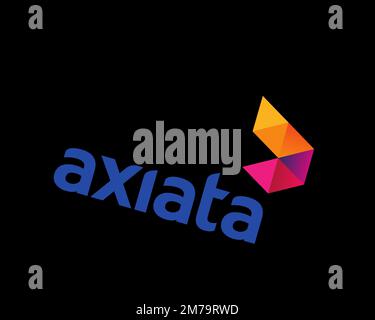 Axiata Group, Logo, Black background Stock Photo - Alamy