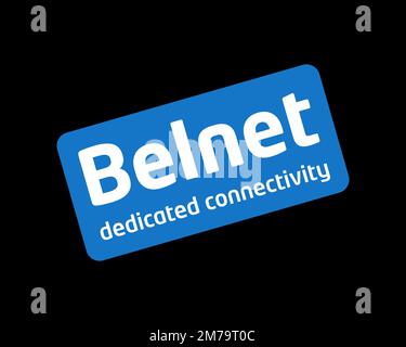 BELNET, Logo, Black background Stock Photo - Alamy