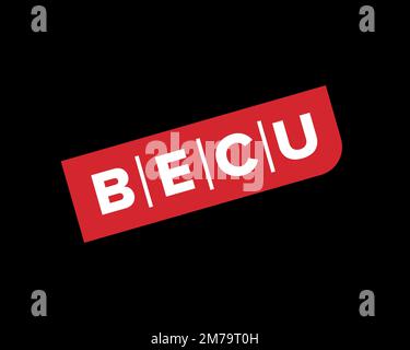BECU, Logo, Black background Stock Photo - Alamy