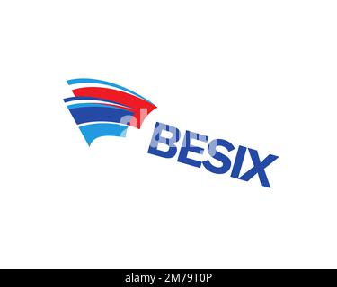 BESIX, Logo, White background Stock Photo - Alamy
