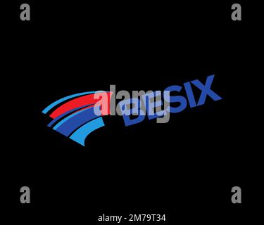 BESIX, Logo, Black background Stock Photo - Alamy