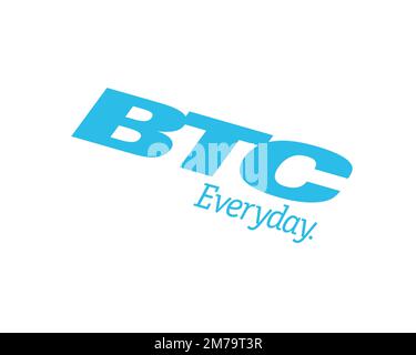 BTC Bahamas, rotated logo, white background Stock Photo - Alamy