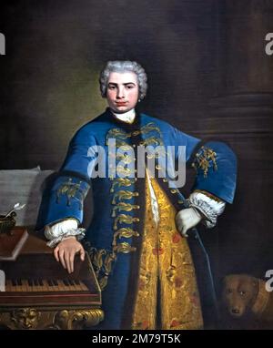 Farinelli, stage name of Italian castrato and famed opera singer Carlo ...