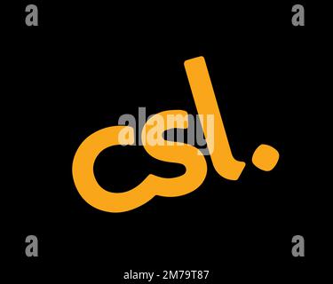 CSL Mobile, Logo, Black background Stock Photo - Alamy