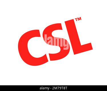 CSL Limited, Logo, White background Stock Photo - Alamy