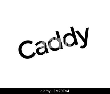 Caddy web server, rotated logo, white background B Stock Photo - Alamy
