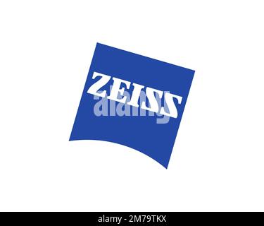 Carl Zeiss SMT, rotated logo, white background Stock Photo - Alamy