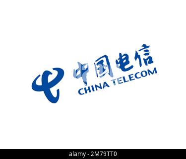 China Telecommunications Corporation, Logo, White background Stock ...
