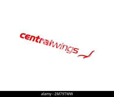 Centralwings, rotated logo, white background Stock Photo - Alamy