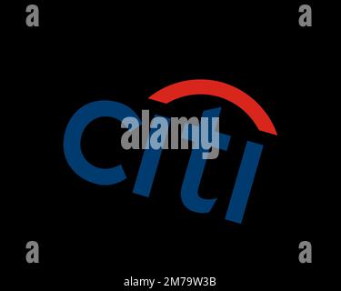 Citigroup, Logo, Black background Stock Photo - Alamy