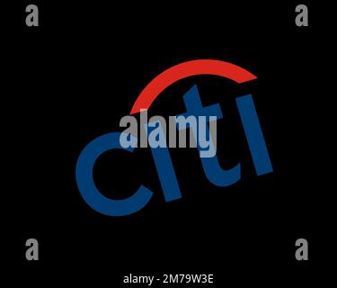 Citigroup, Logo, Black background Stock Photo - Alamy