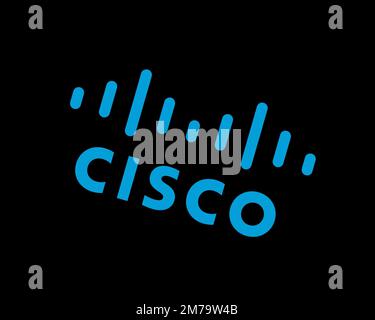 Cisco Systems, Logo, Black background Stock Photo - Alamy