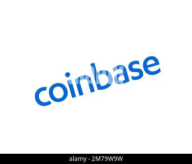 Coinbase, Logo, White background Stock Photo - Alamy