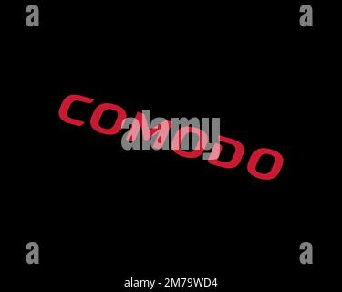 Comodo Group, Logo, Black background Stock Photo - Alamy