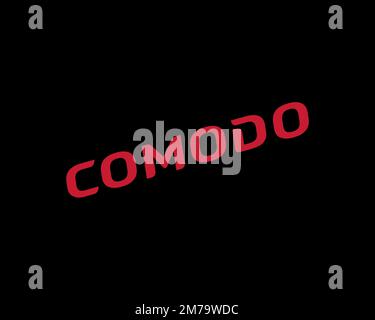 Comodo Group, Logo, Black background Stock Photo - Alamy