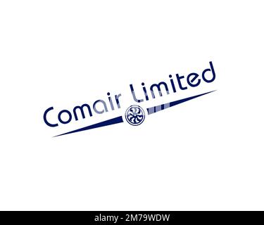 Comair South Africa, rotated logo, white background B Stock Photo - Alamy