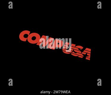 CompUSA, Logo, Black background Stock Photo - Alamy