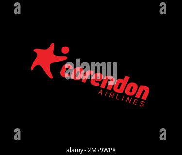 Corendon Airline, Logo, Black background Stock Photo - Alamy
