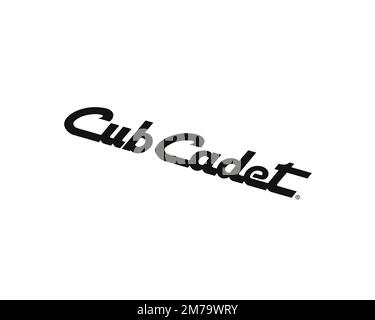 Cub Cadet, rotated logo, white background Stock Photo - Alamy