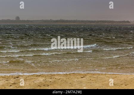 Salt lake in Bahariya oasis, Egypt Stock Photo - Alamy