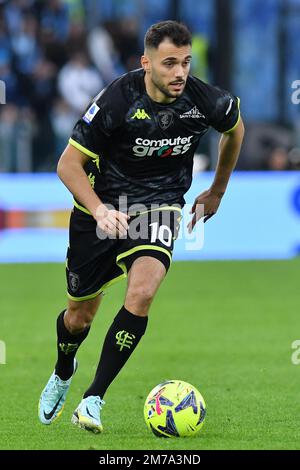 Rome, Lazio. 08th Jan, 2023. Lazio trainer Maurizio Sarri during the ...