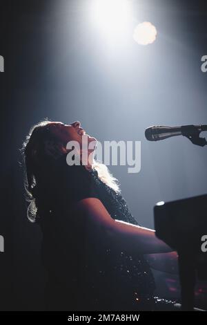 BARCELONA - DEC 23: Morgan (band) perform live on stage at Razzmatazz ...