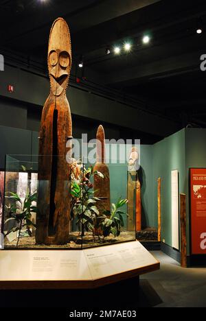Native American artifacts on display in the USU Eastern Prehistoric ...