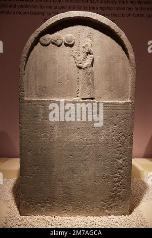 Neo-Babylonian Stelae Depicting Nabonidus, Now on Display at the Urfa ...