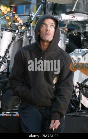 Michael Stipe of R.E.M. performing on the TV show "Solid Gold" in 1982 ...