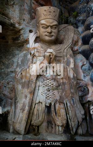 Dazu Stone Carving Baoding Hill Stock Photo - Alamy