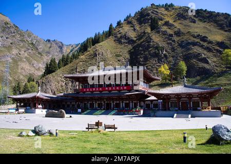Urumqi, Xinjiang,Tien Shan Mountains,Heavenly Lake Stock Photo - Alamy