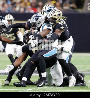 Carolina Panthers running back D'Onta Foreman (33) celebrates after ...