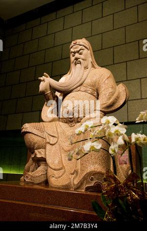 Taichung,Chantai,Guan Yu Statue Stock Photo - Alamy