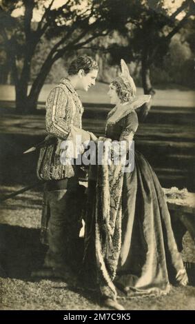 DOROTHY VERNON OF HADDON HALL, Mary Pickford in her movable dressing ...