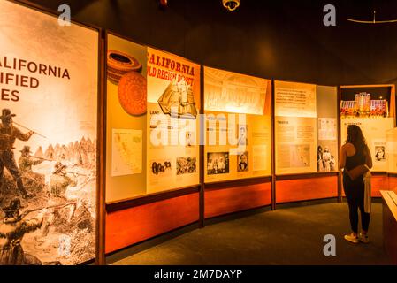 Exhibits that deal with the colonisation and various treaties signed ...
