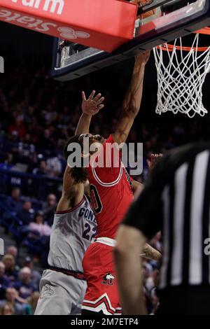 Northern Illinois guard Anthony Crump shoots during the first half of ...